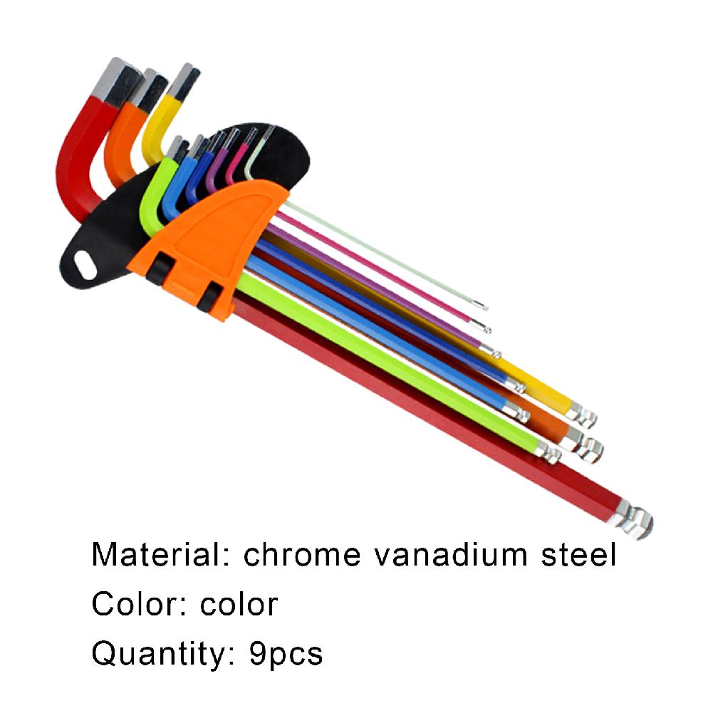 Color Hexagon Wrench Plum -length Extended Wrench Metric, Imperial ...