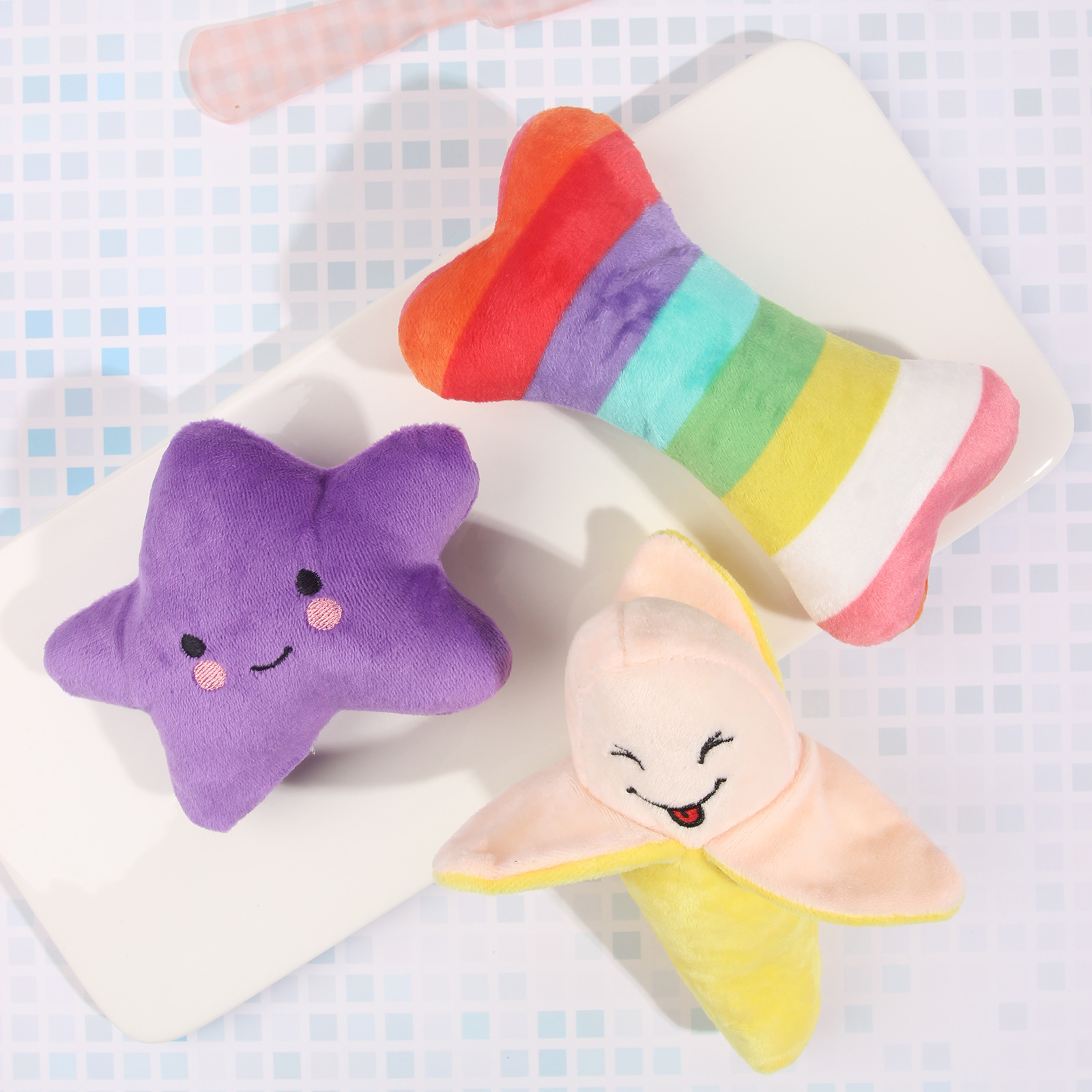 Interactive Puppy Toy Set Squeaky Vegetables Engage Pet In - Temu New ...