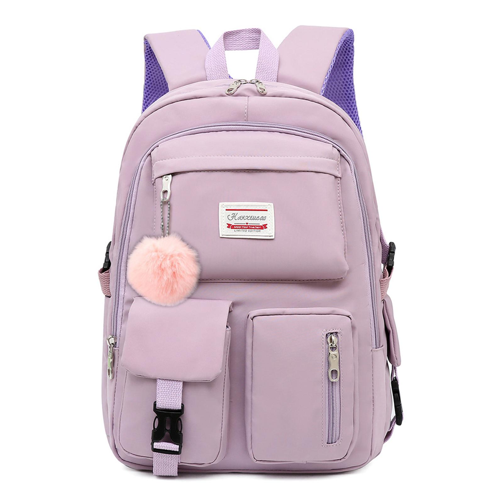 Trendiger Rucksack Canvas stoff Einfarbigem Cartoon muster - Temu Germany