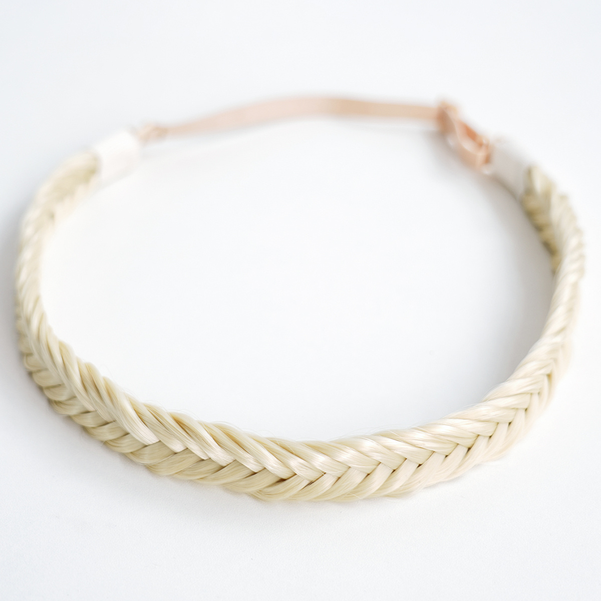 Synthetic Wig Fish Strand Braid Light Brown Hairband Headban - Temu ...