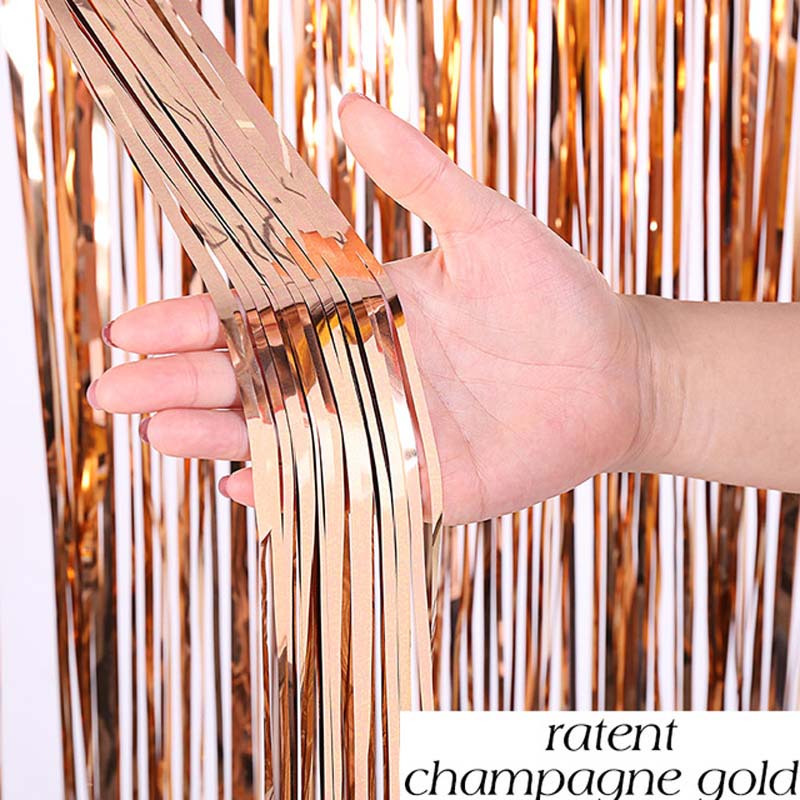 Hanging Foil Streamer Fringe Wall Backdrop Party Decoration - Temu ...