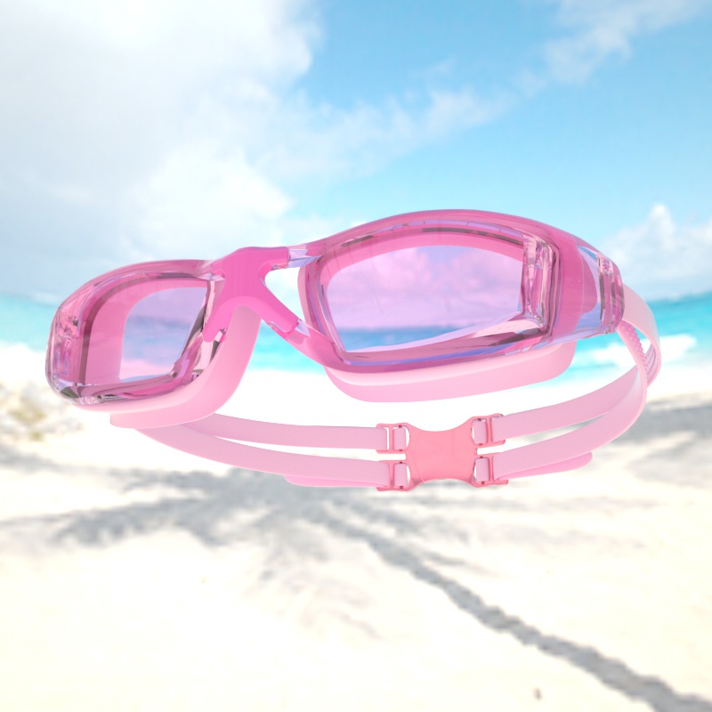 Adult Swimming Anti fog Transparent Full Protection Goggles - Temu ...