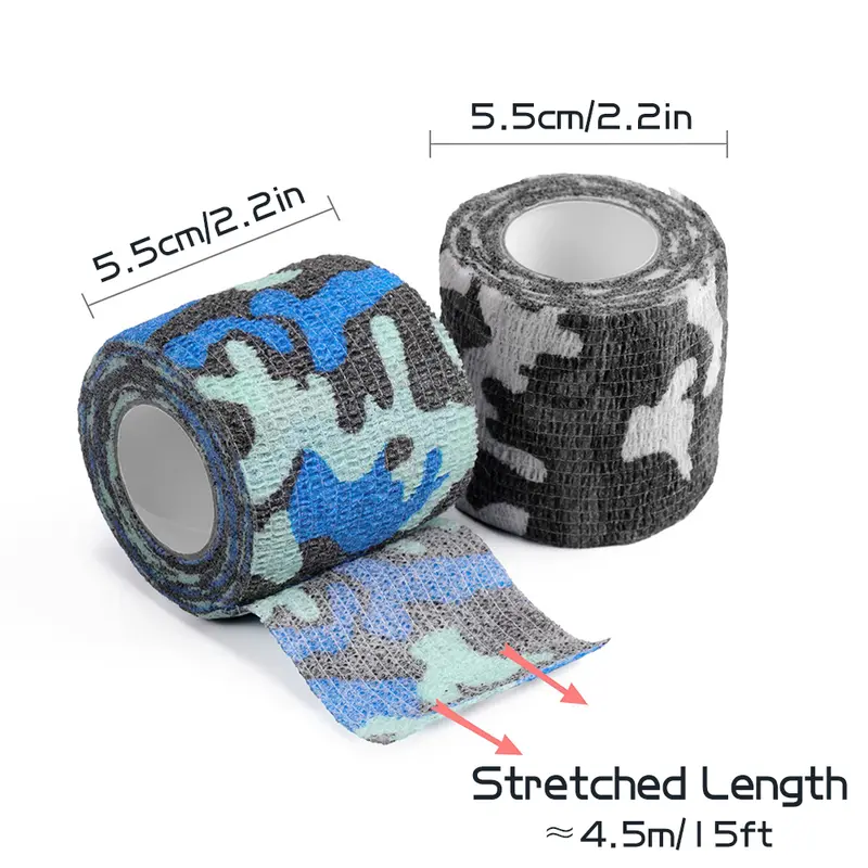 Camouflage Self Adherent Cohesive Wrap Bandages - Temu Camouflage Self Adherent Cohesive Wrap Bandages - Temu