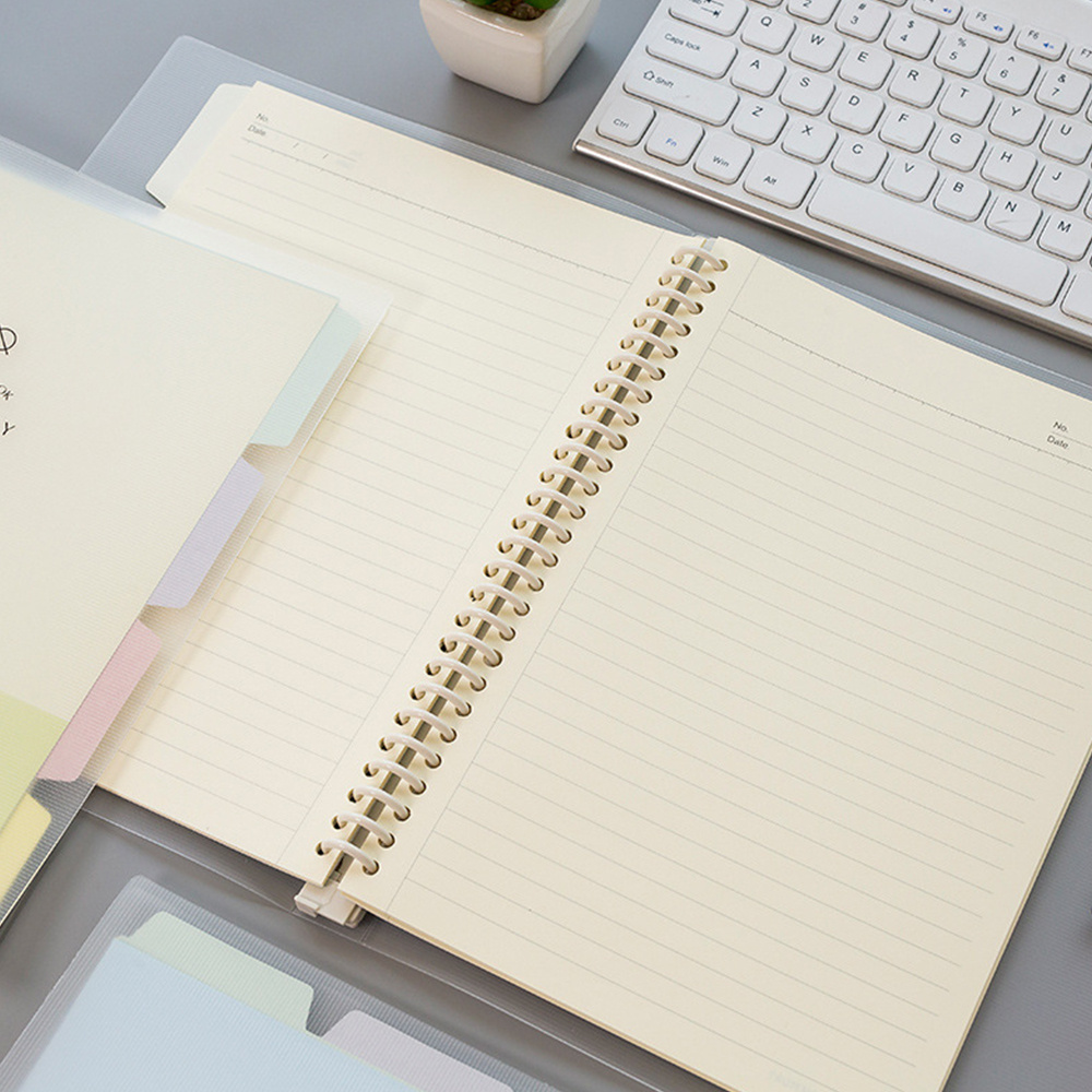 Notes Macaron Color Loose leaf Notebook Random - Temu