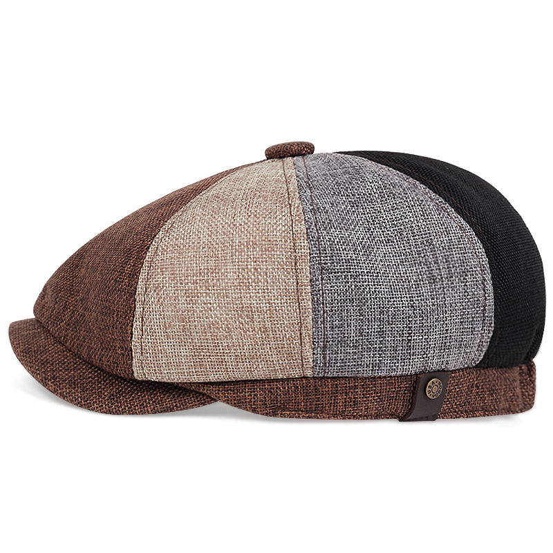 Mens Linen Breathable Newsboy Cap - Jewelry & Accessories - Temu