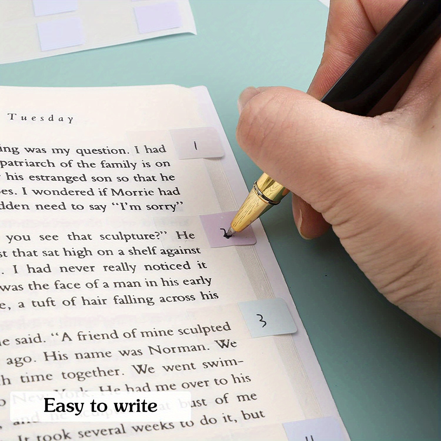 Brighten Notebooks Colorful Repositionable Index Tabs Temu