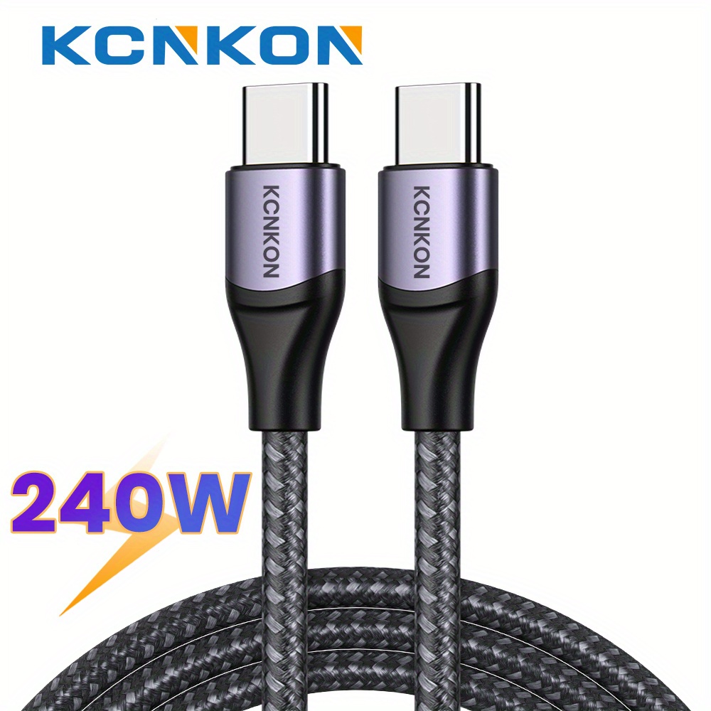 240w usb c ケーブル pd3.1 100w 60w 高速充電対応 macbook pro 202 - Temu Japan
