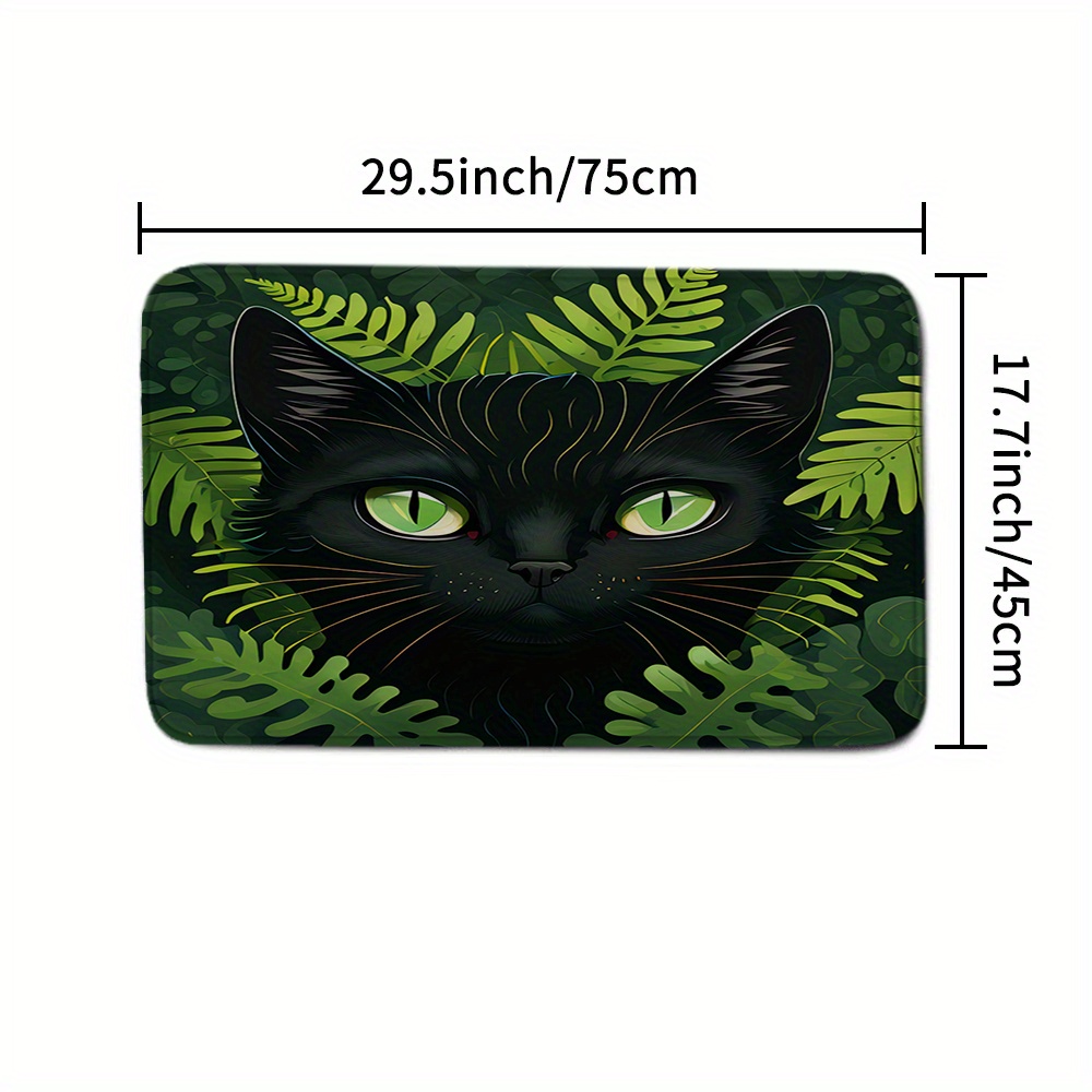 hidden cat bathroom rugs set ultra soft non slip bath rug - Temu ...