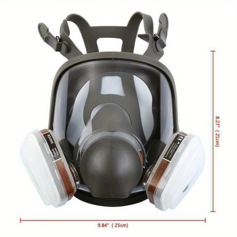 6800 Full Face Gas Mask 1 Facepiece Respirator Painting - Temu New Zealand