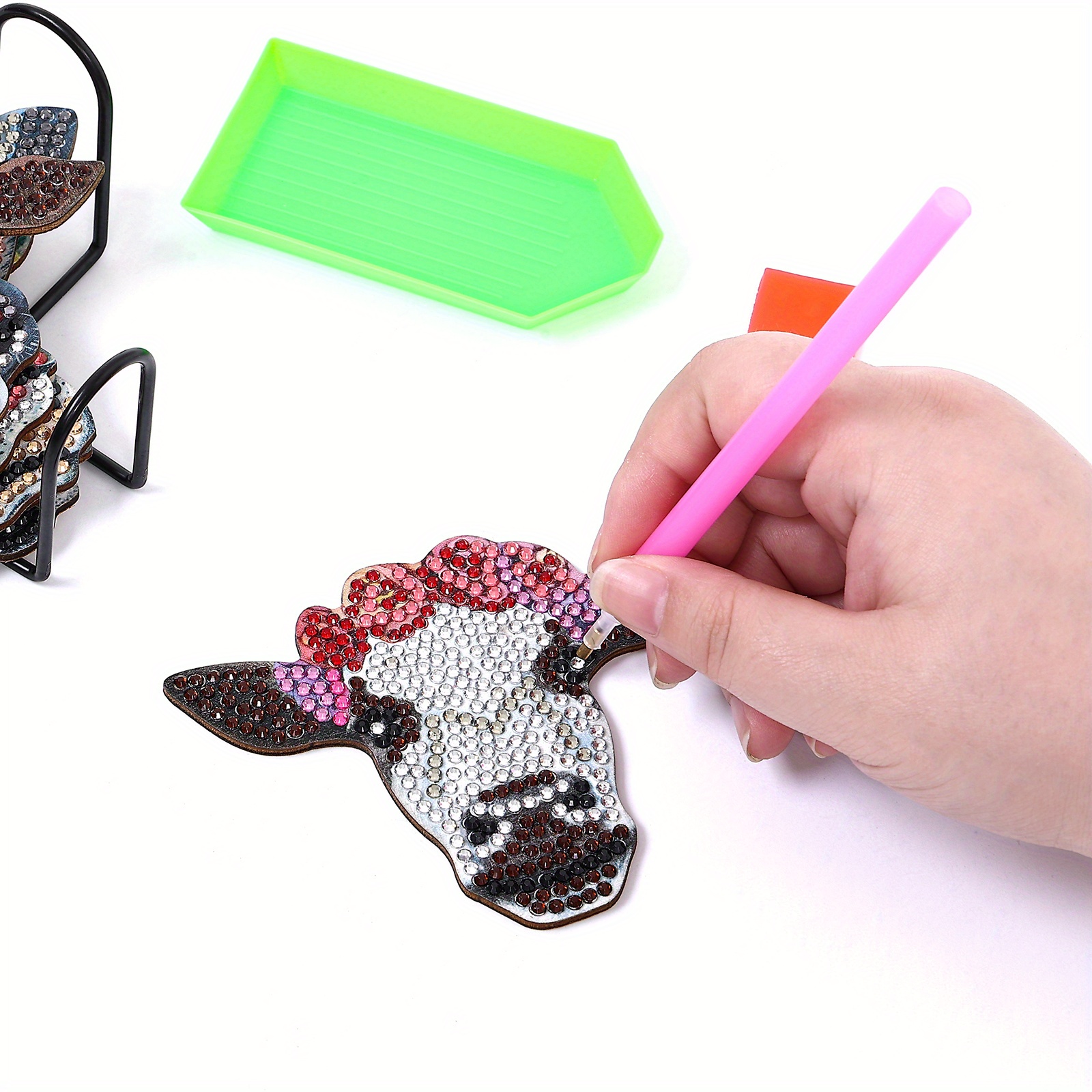 coasters animal shape diy gemstone coasters - Temu Canada