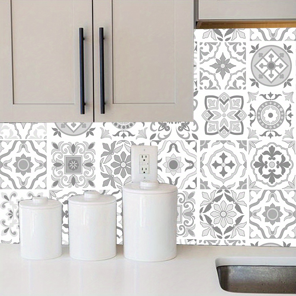 Removable Retro Mosaic Moroccan Tile Stickers - Temu Ireland