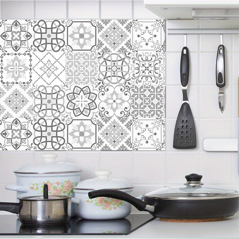 Removable Retro Mosaic Moroccan Tile Stickers - Temu Ireland