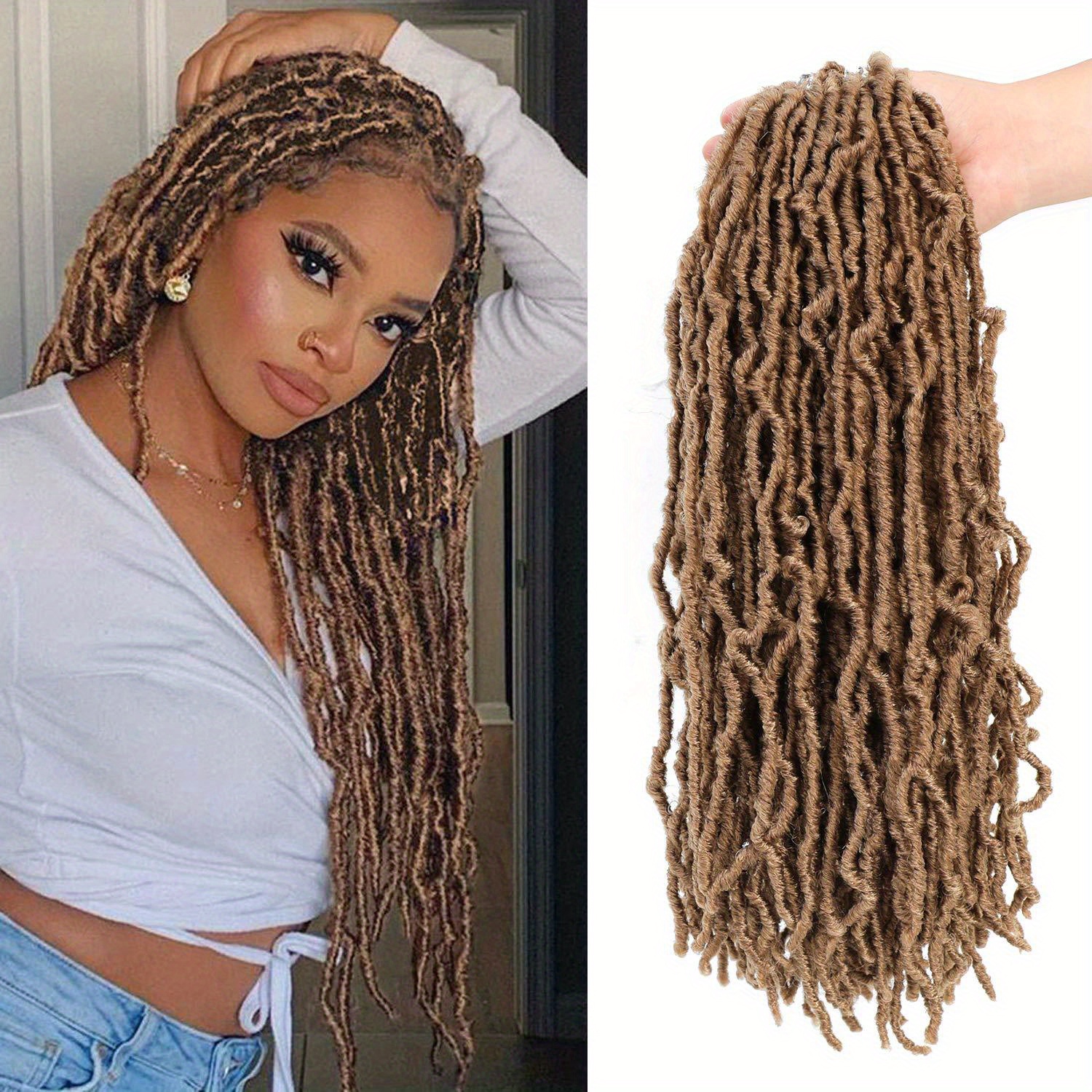 Butterfly Locks Crochet Hair Extensions - Temu