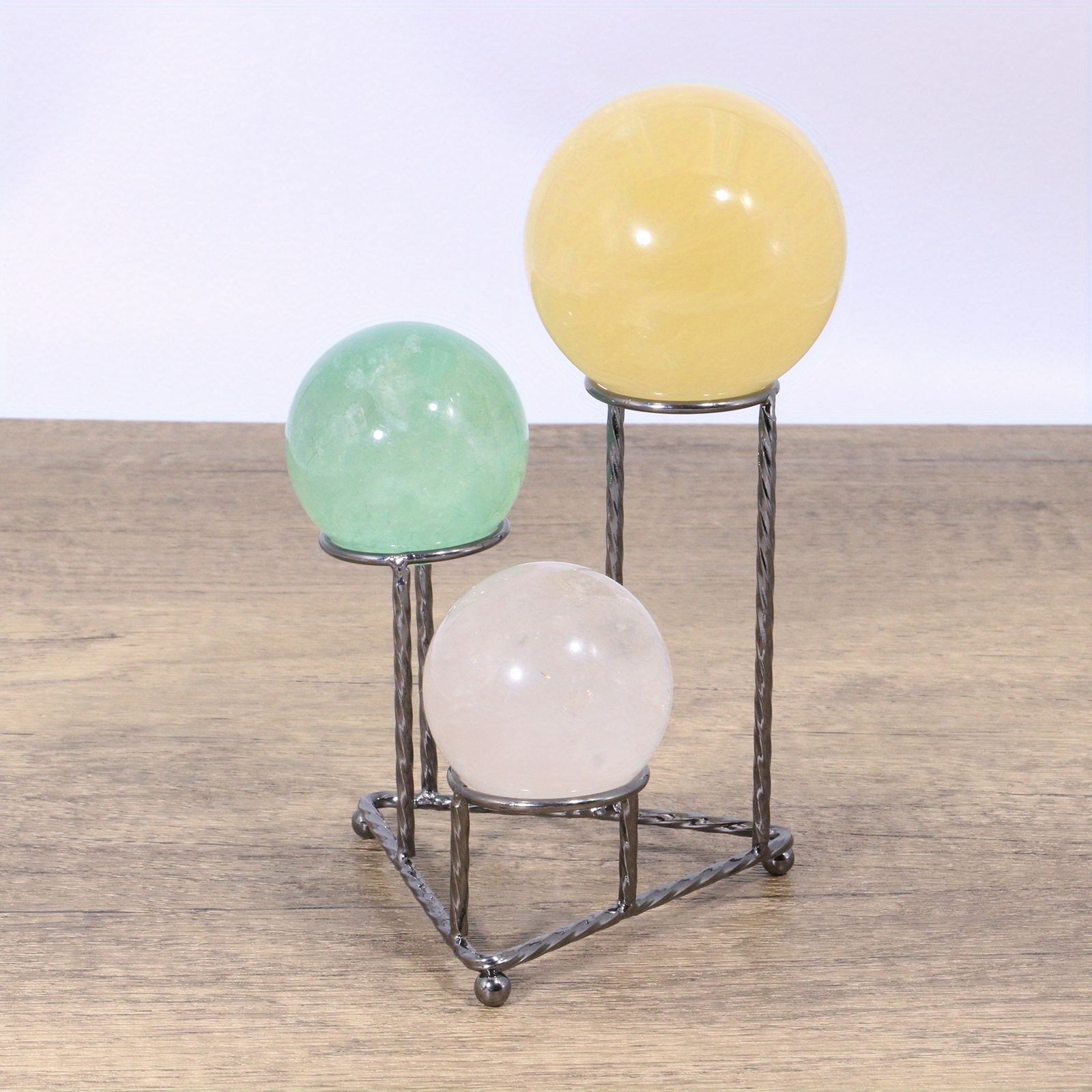 creative ball metal base wrought iron gold plated frame ball - Temu ...