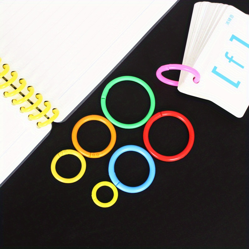 Color Opening Ring Book Binding Rings Multi - Temu United Kingdom