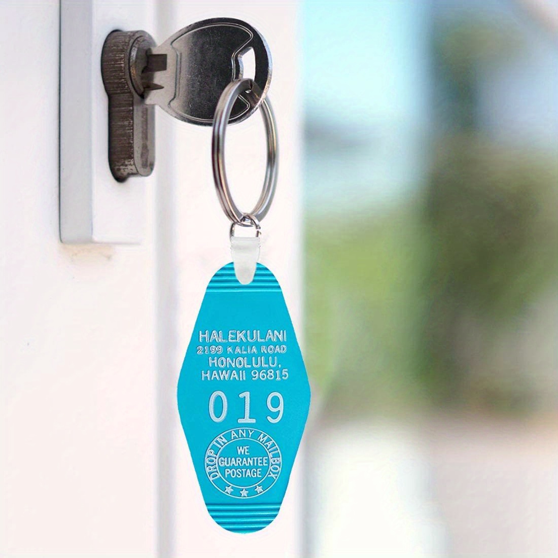 Motel Hotel Tag Shape Sublimation Blanks Keychains Mdf Board - Temu ...