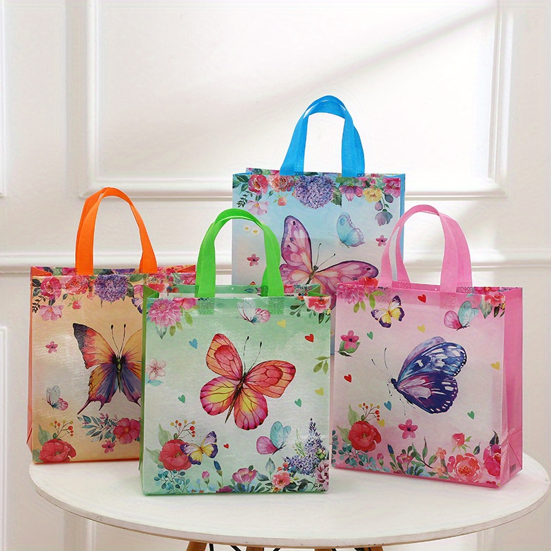 Butterfly Party Favors Gift Bags Treat Candy Bags - Temu