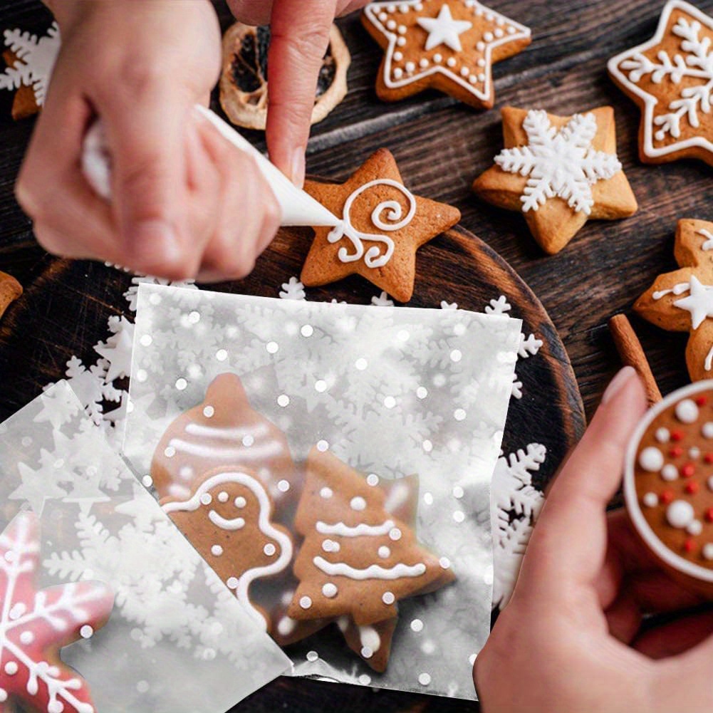 Transparent Biscuit Bags Gifts Bakery Candy - Temu