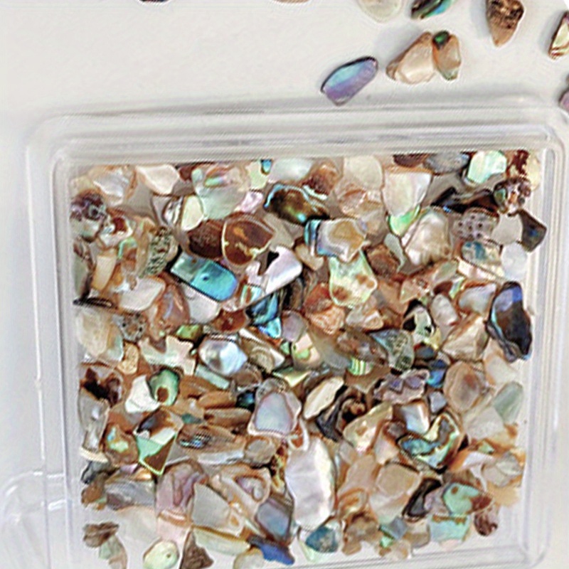 Nail Decorations Mix Sizes 3d Abalone Seashell Fragments - Temu United ...