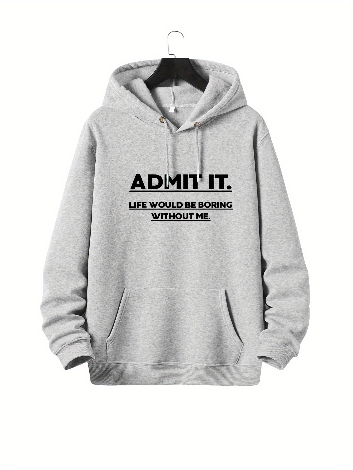 Graphic Print Men's Casual Hoodies Drawstring - Temu Australia