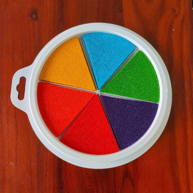 a colored finger painting ink toy drawing in kindergarten - Temu New ...