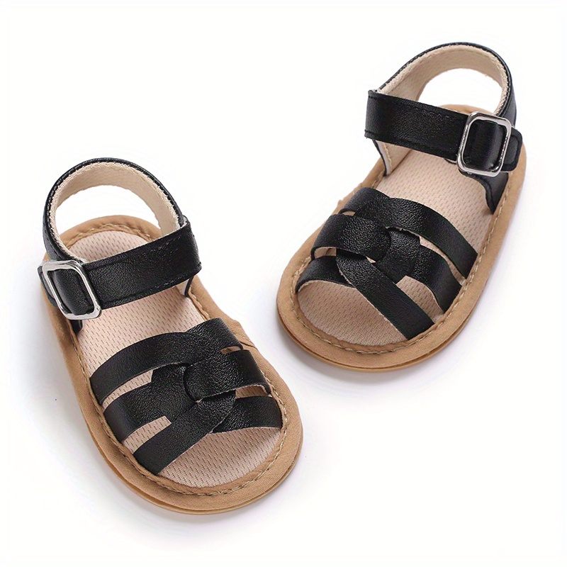 Casual Breathable Open Toe Sandals For Baby Girls - Temu Australia