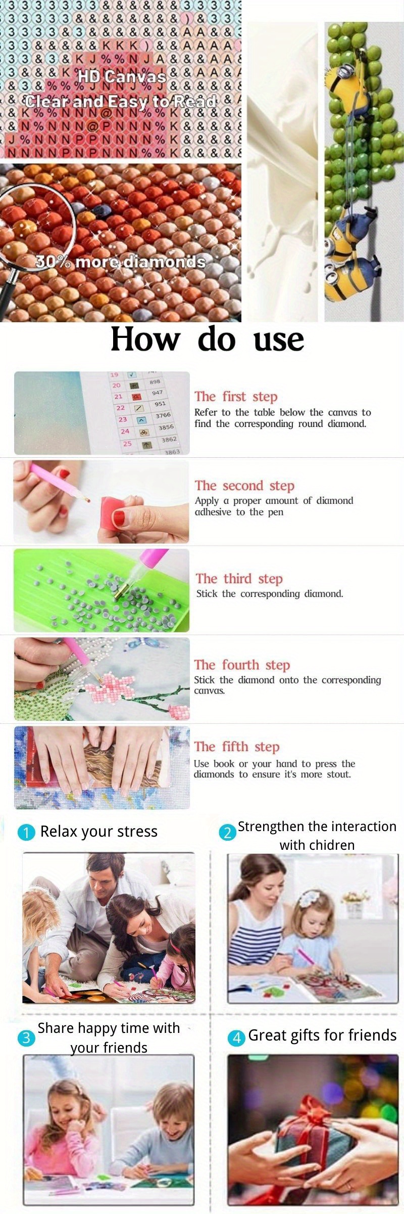 5d Painting Rainbow Unicorn Princess - Temu Australia