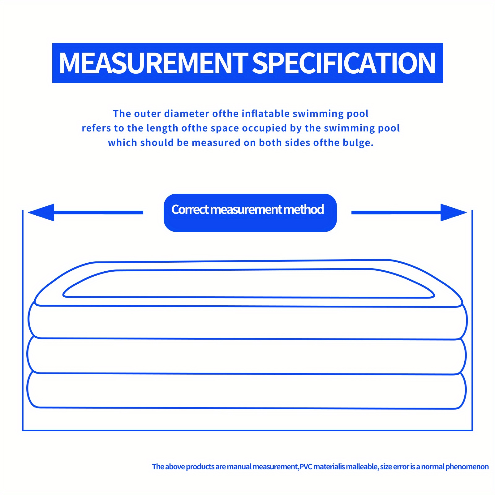 Inflatable Swimming Pool Pool Full sized - Temu