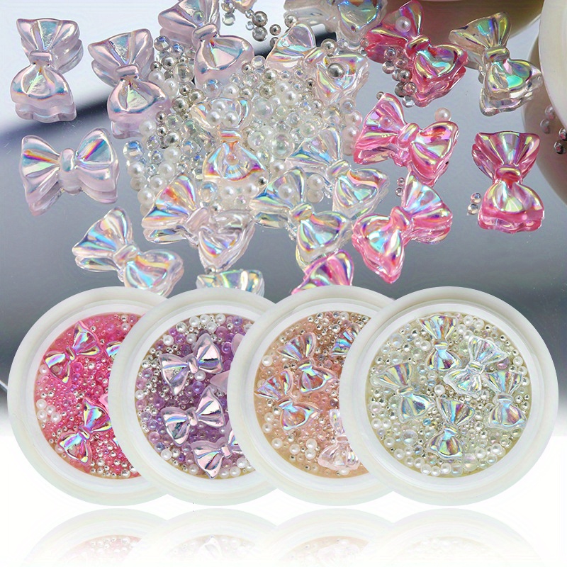 holographic butterfly bow 3d nail art - Temu Ireland