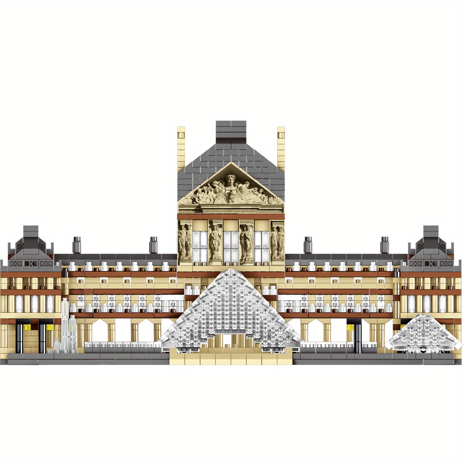 The First Of The Worlds Four Museums Frances Louvre Building Blocks ...