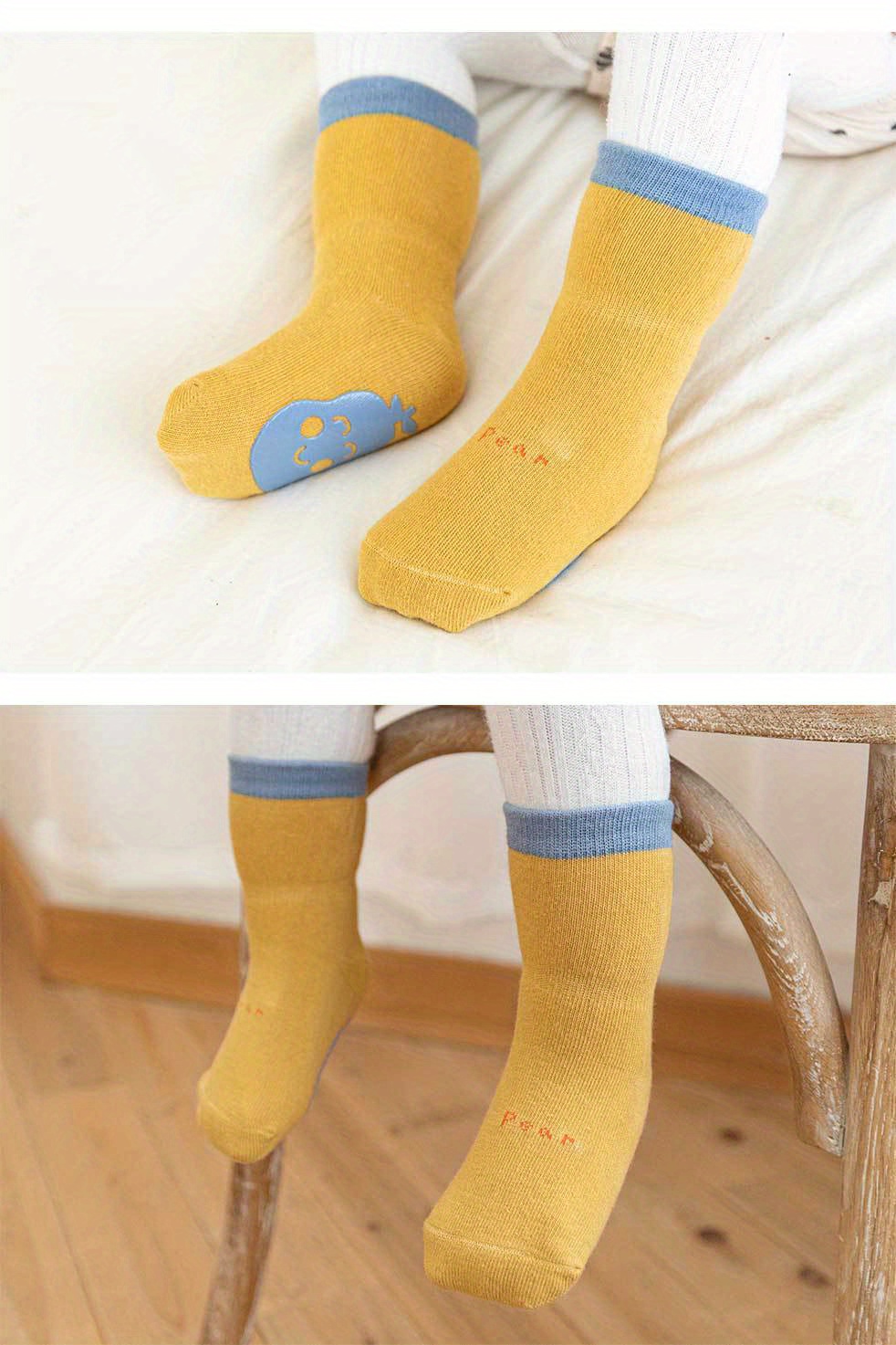 cotton baby comfortable non slip socks - Temu Australia