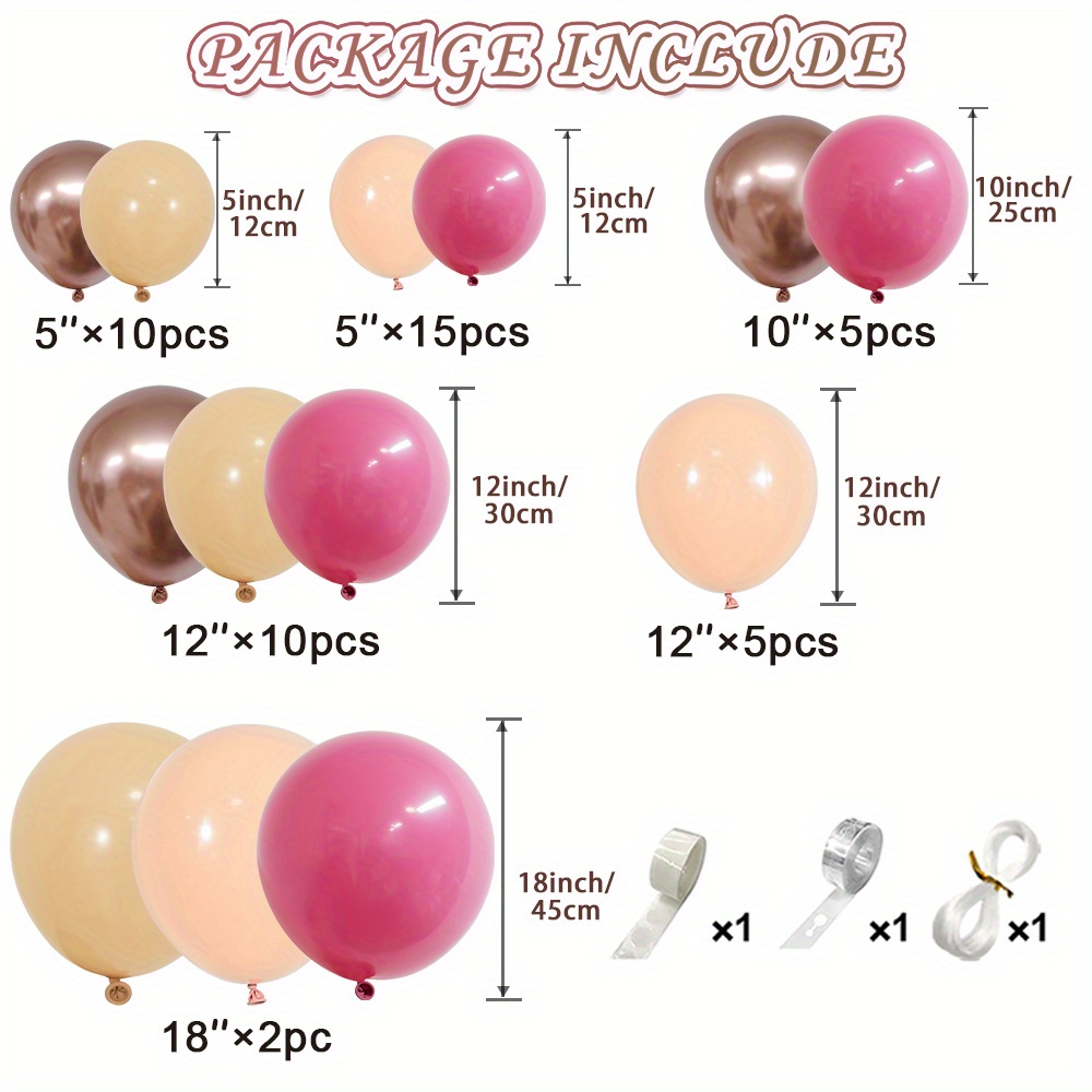 Metallic Gold Balloon Arch Garland Set Weddings - Temu Canada