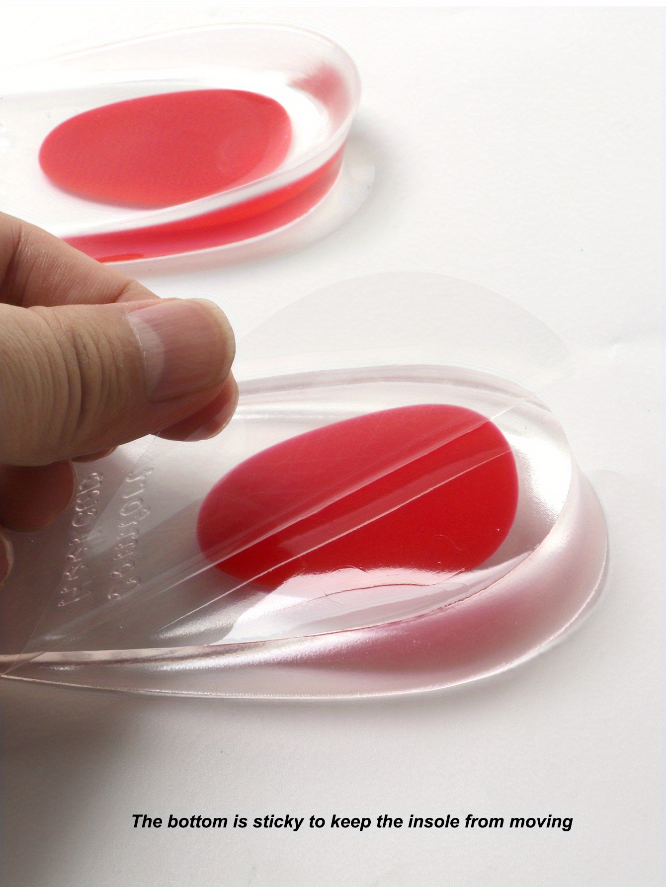 Heel Pad Silicone Heel Pad Shock Absorbing Insole Pain - Temu New Zealand