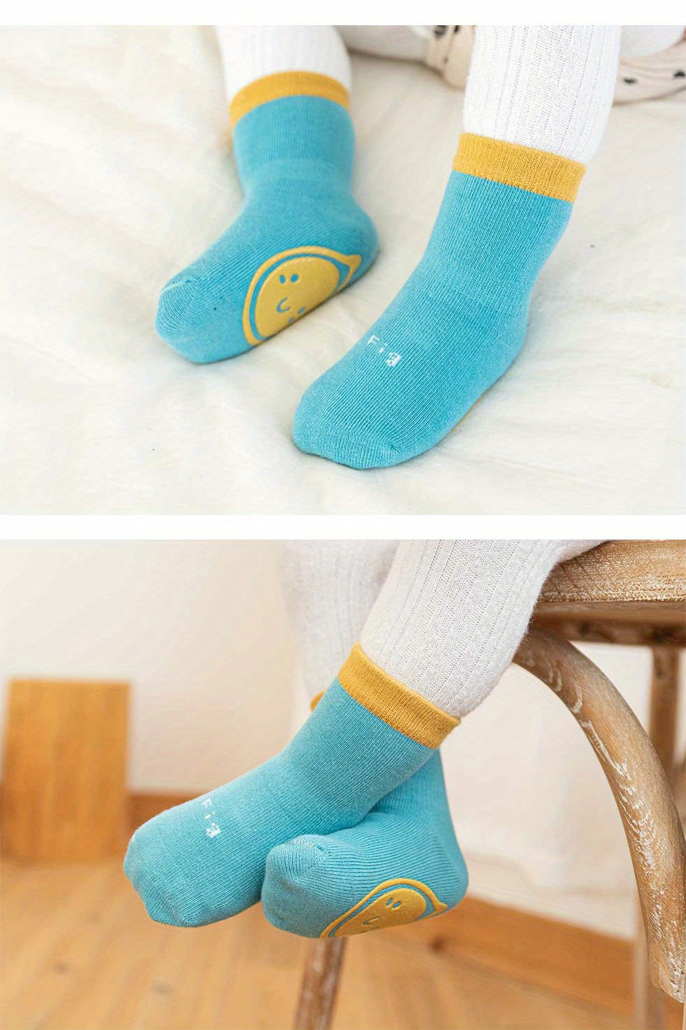 cotton baby comfortable non slip socks - Temu Australia