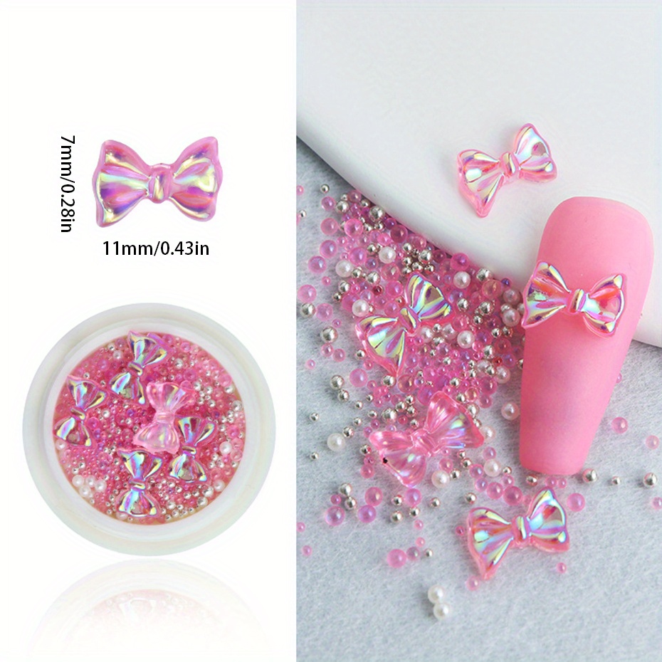 holographic butterfly bow 3d nail art - Temu Ireland