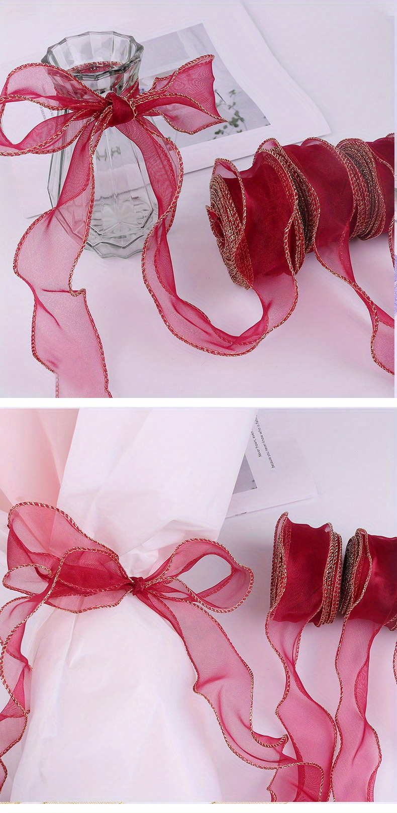 fish tail ribbon fresh flower packaging box gift - Temu Australia