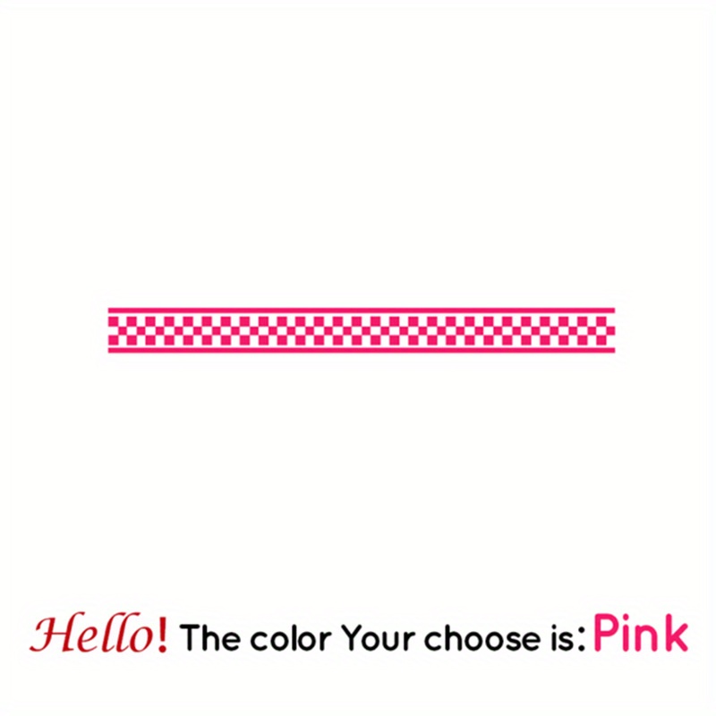 Motorcycle Checkered Racing Stripes Decals Stickers Cafe - Temu