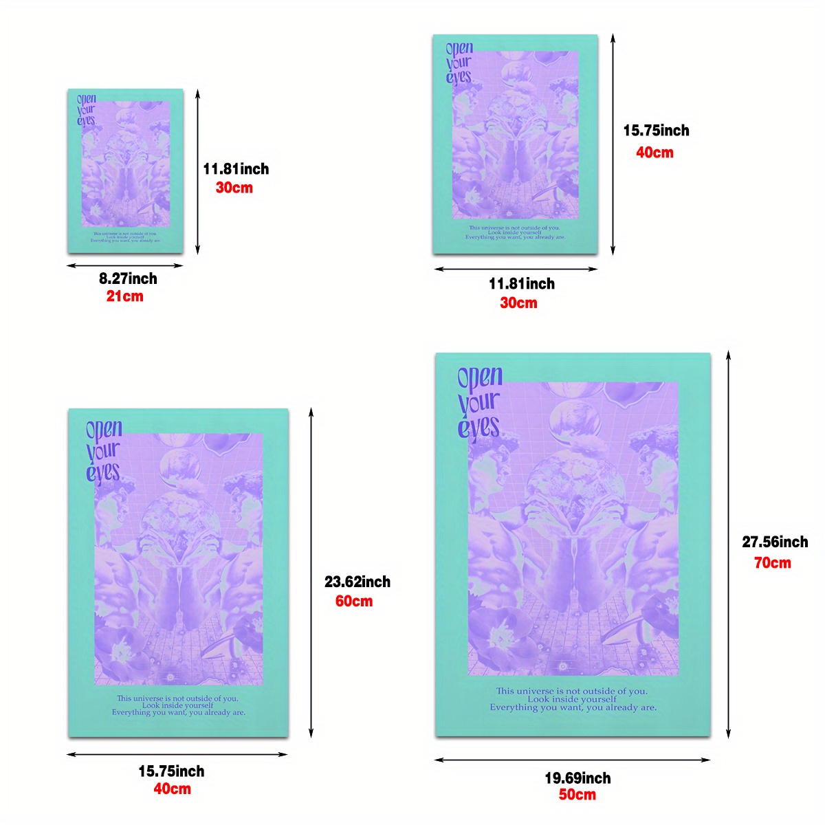 retro aura gradient poster aesthetic room decor - Temu Netherlands