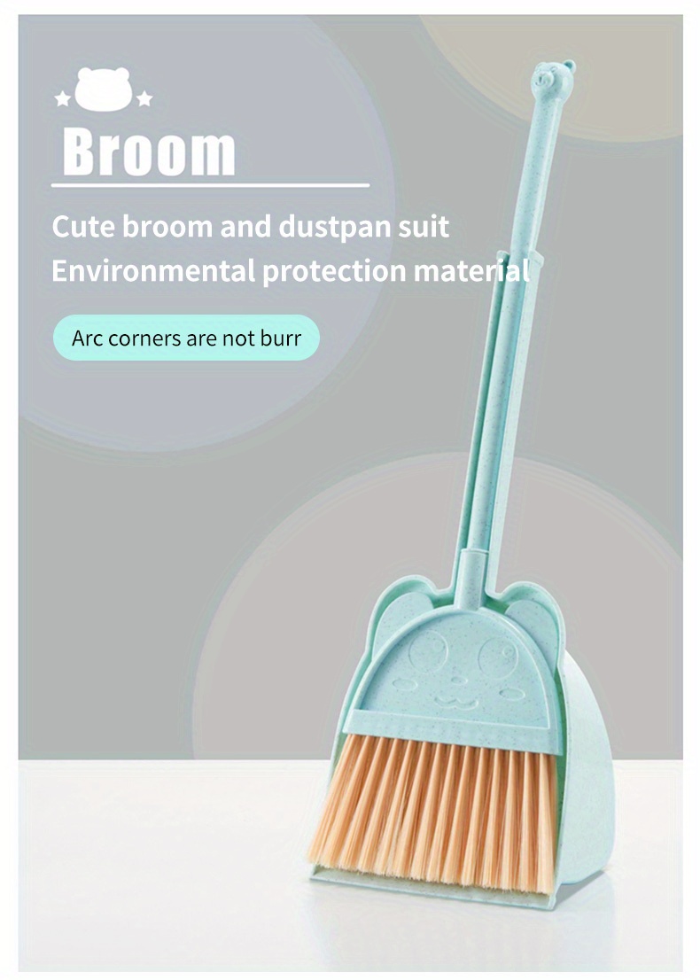 Clean Mini Broom Dustpan Set! - Temu