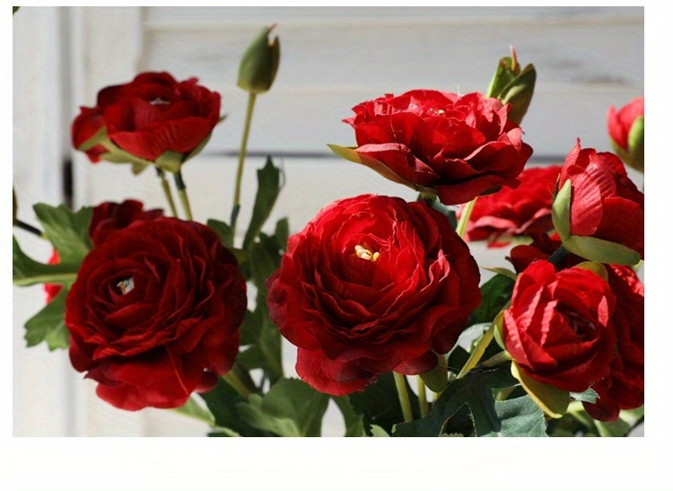 1 2pcs artificial rose flower lotus artificial flower wedding ...