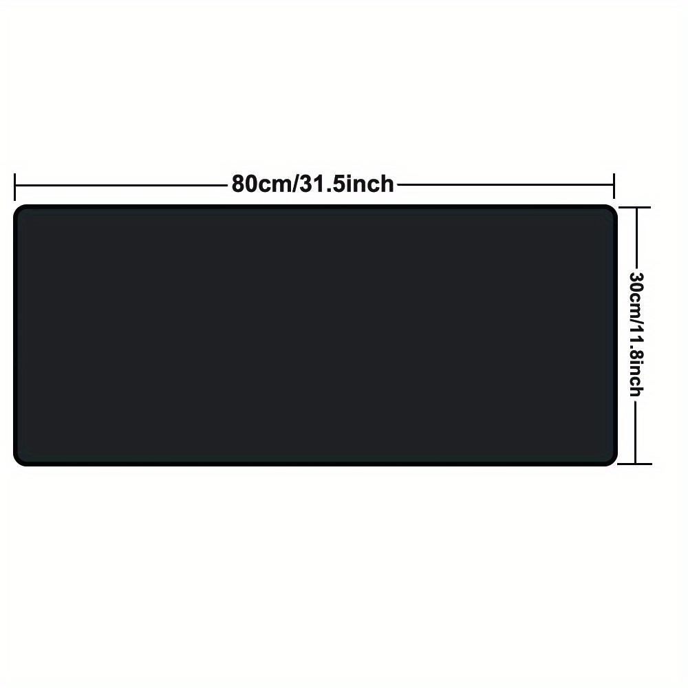 31.5x11.8 Extended Gaming Mouse Pad Stitched Edges Non slip - Temu ...