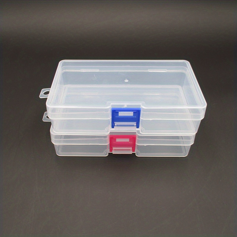 Plastic Transparent Simple Jewelry Accessories Storage Box Packaging ...