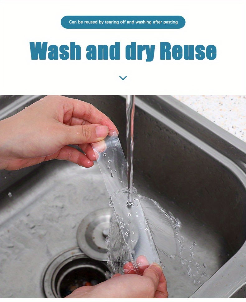 waterproof nano transparent tape double sided transparent - Temu