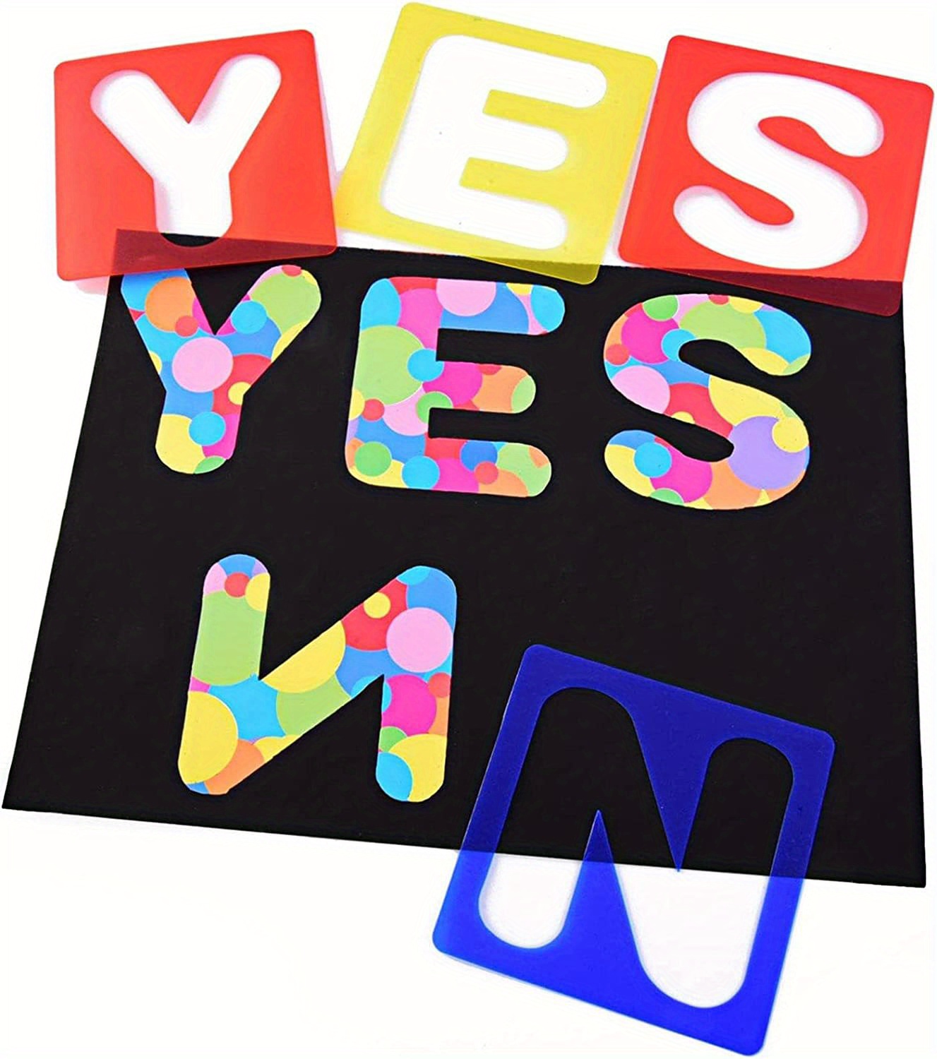 Alphabet Stencils Set Plastic Letter Stencils Painting - Temu