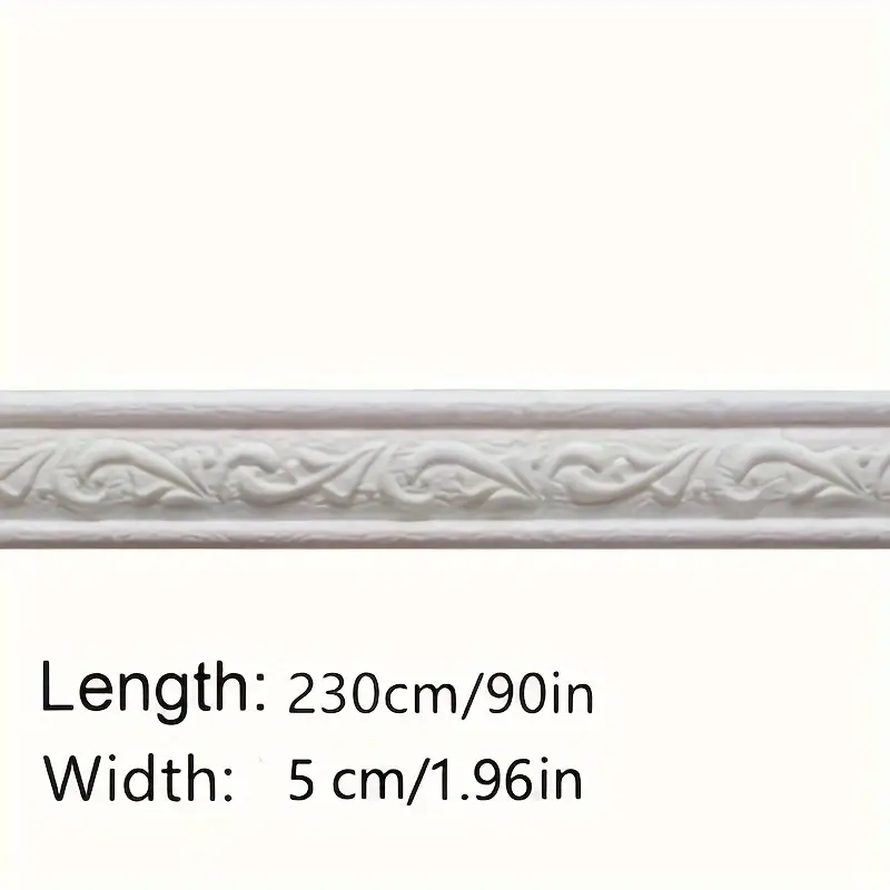 Foam Self Adhesive Flexible Molding Trim Waist Line Corner Temu