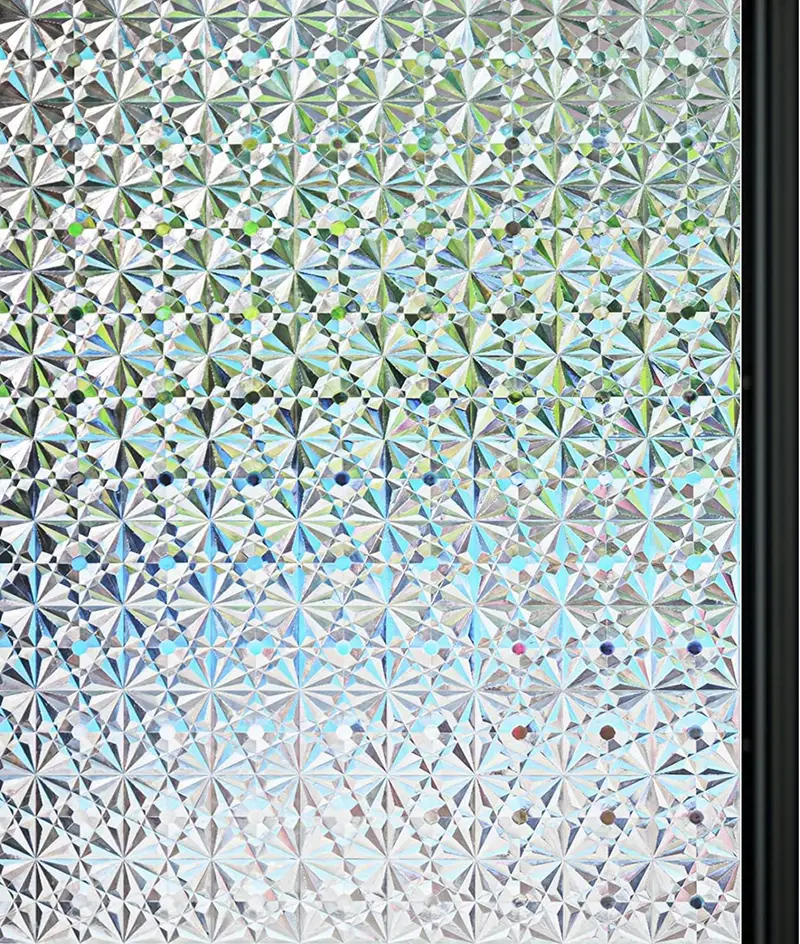 Glass Window Film Non Adhesive Glass Window Privacy Film Temu