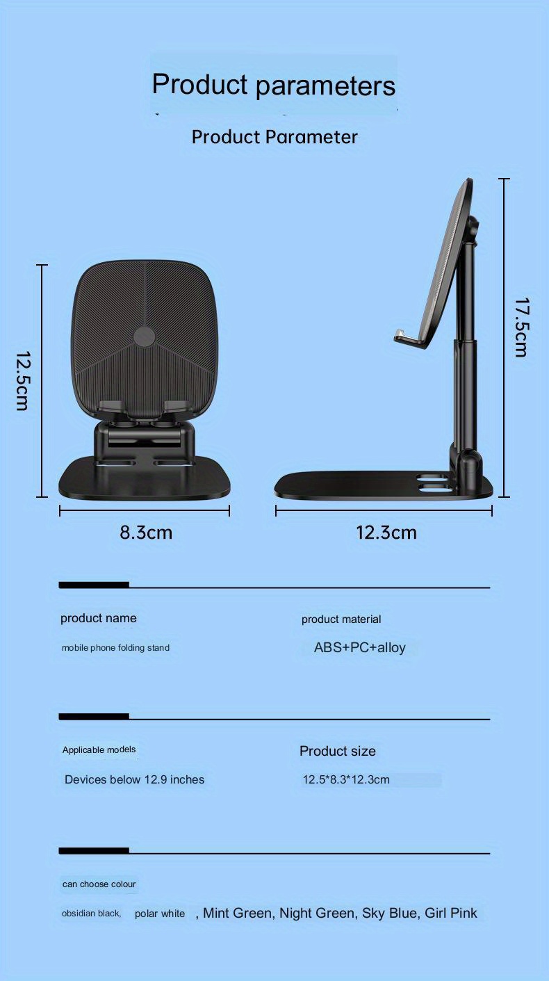 Mobile Phone Tablet Holder Desktop Live Broadcast Stand - Temu Australia