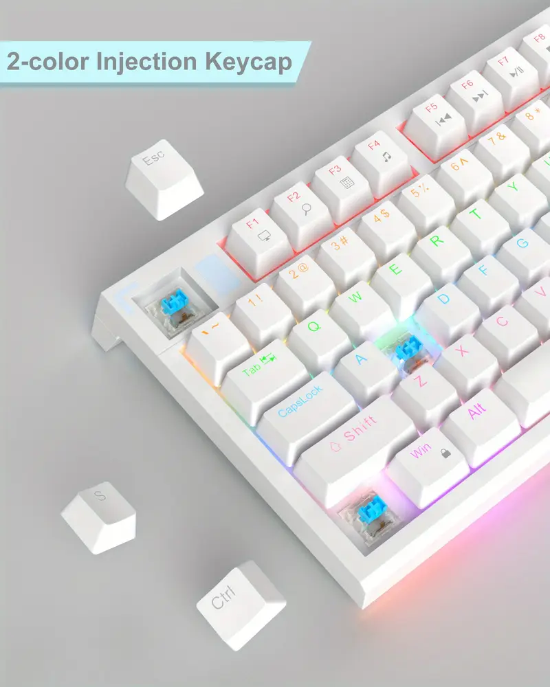 Magegee 75% Mechanical Gaming Keyboard Blue Switch Led - Temu Spain Magegee 75% Mechanical Gaming Keyboard Blue Switch Led - Temu Spain