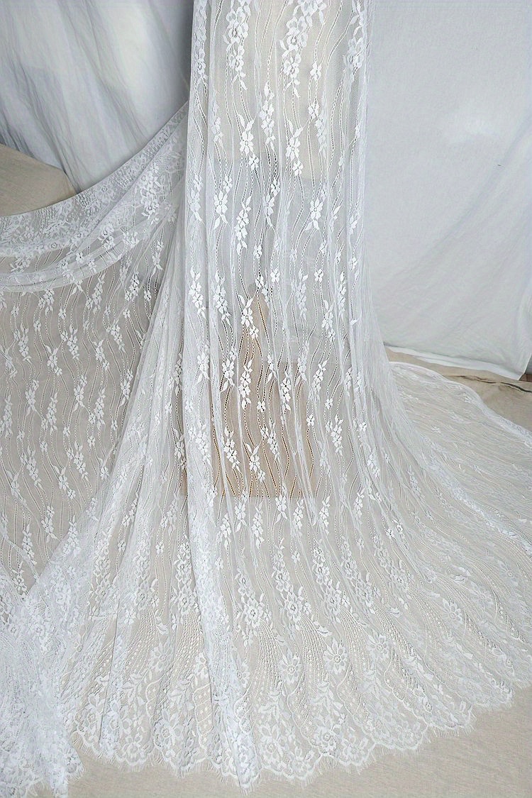 3 Meters Long Eyelash Lace Handmade Accessories - Temu Portugal