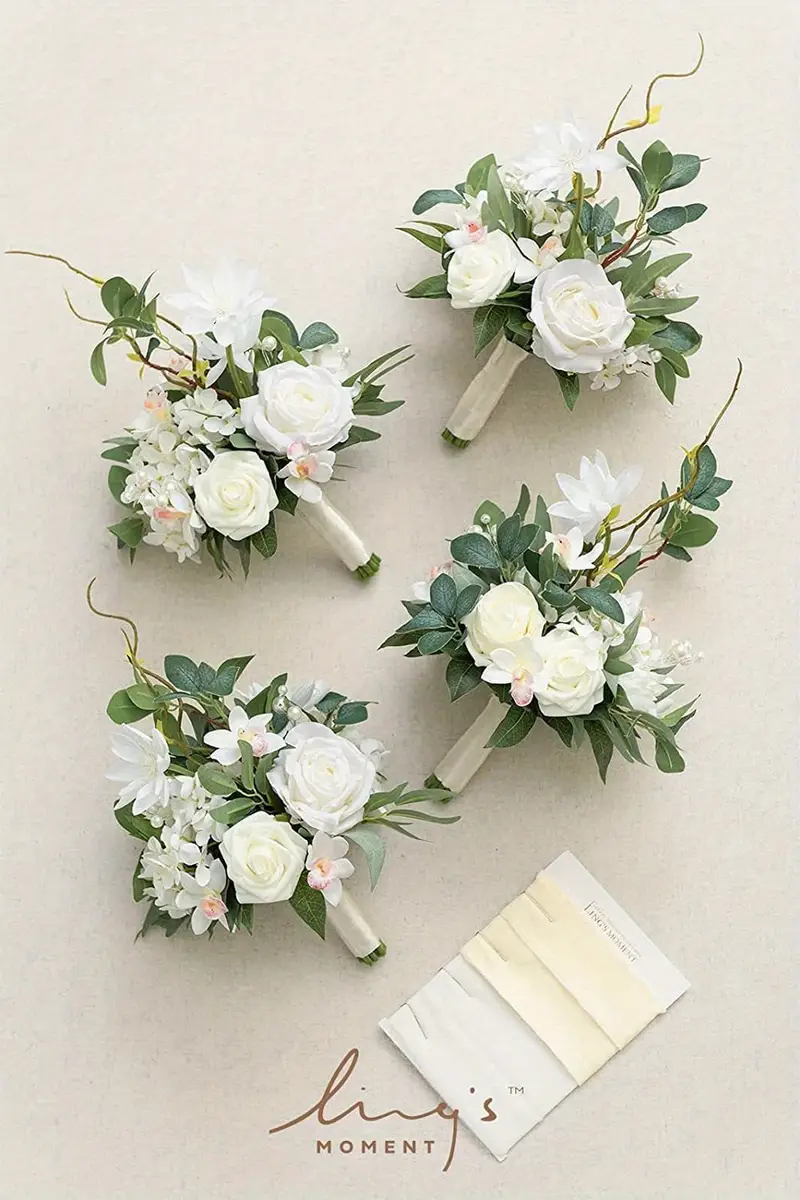 25個箱 造花 リアルな見た目のフォームローズ 造花 茎葉付き Diy ブーケ センターピース Temu Japan